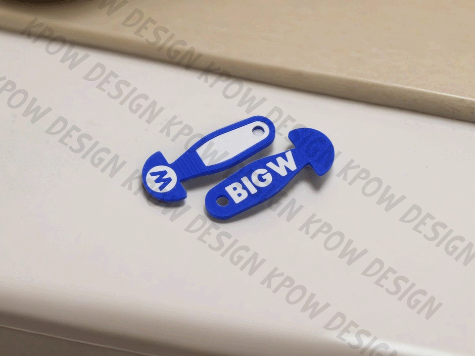 Retail Trolley Keys! – KPOWDesigns