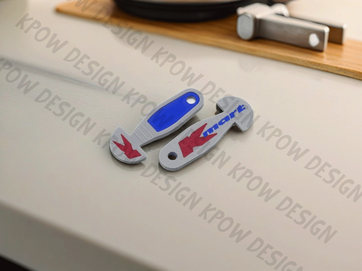 Kmart | Trolley Key / Token / Keyring – KPOWDesigns