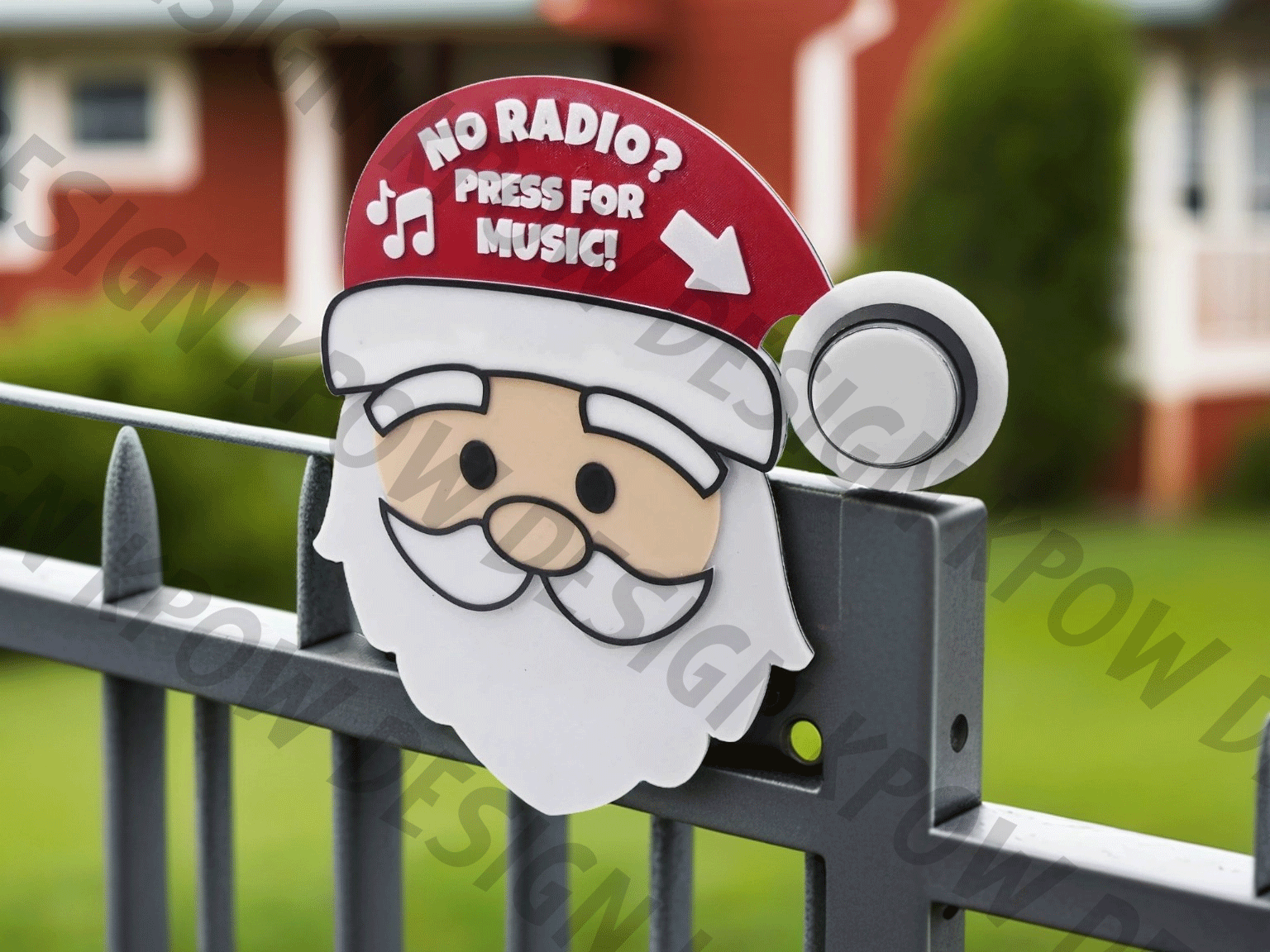Push for Music | Santa – KPOWDesigns